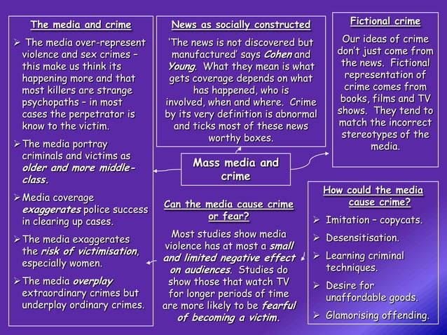 Crime and deviance complete revision | PPTX | Crime & Harmful Acts to ...