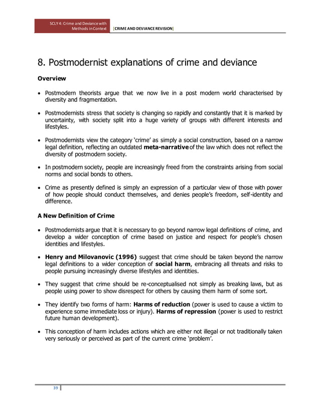 Crime and deviance_revision_guide | PDF