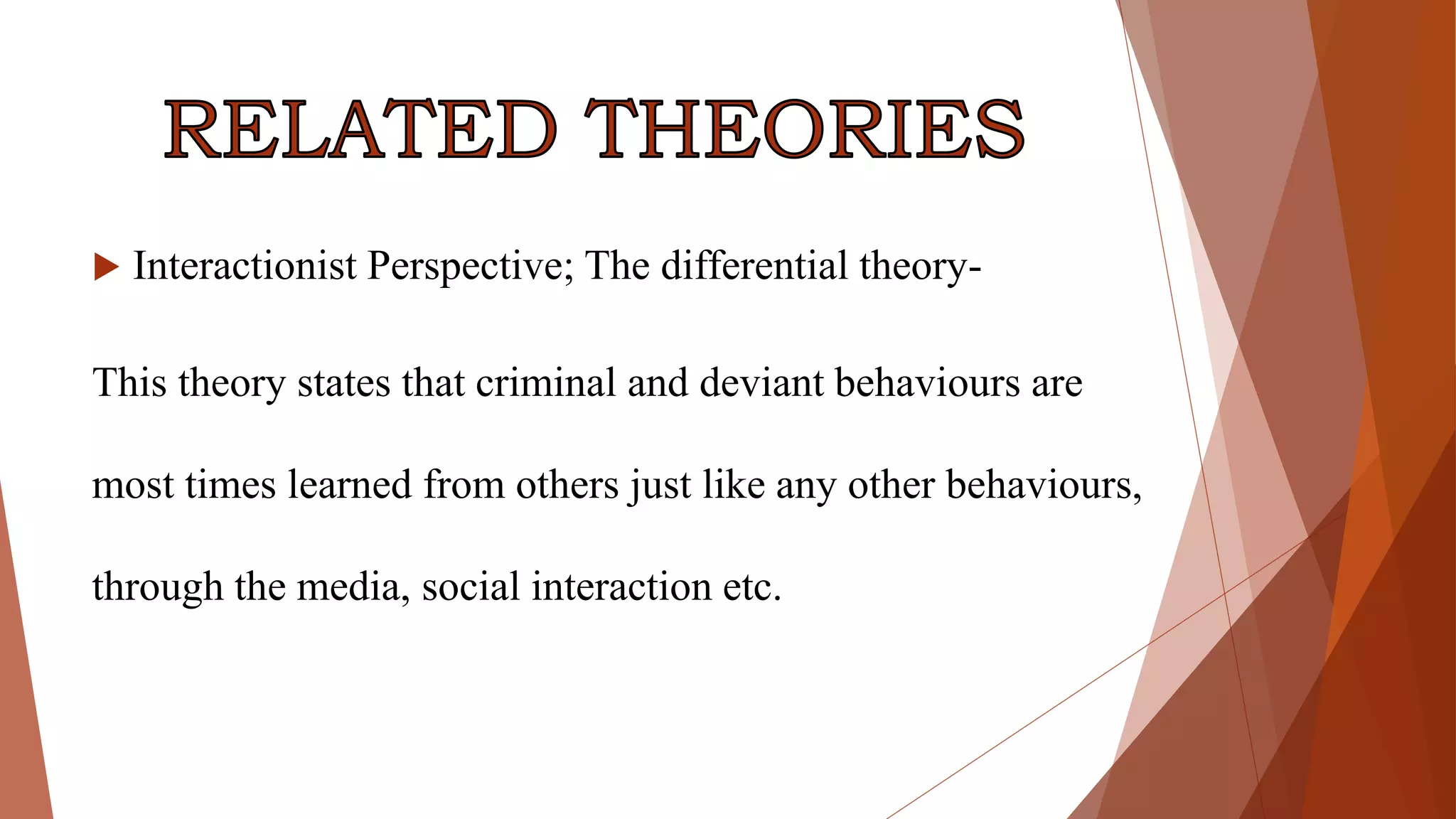 Crime and deviance sociology presentation | PPTX