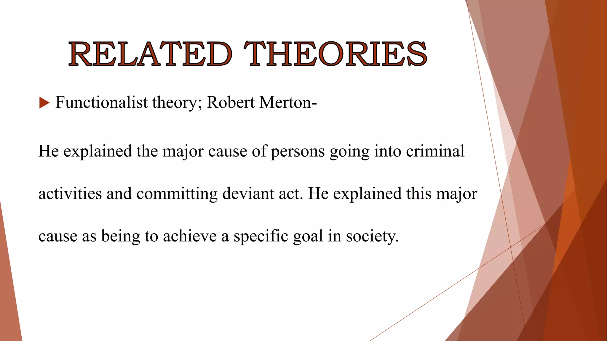 Crime and deviance sociology presentation | PPTX