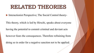 Crime and deviance sociology presentation | PPTX