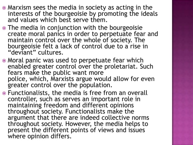 Crime and mass media | PPTX