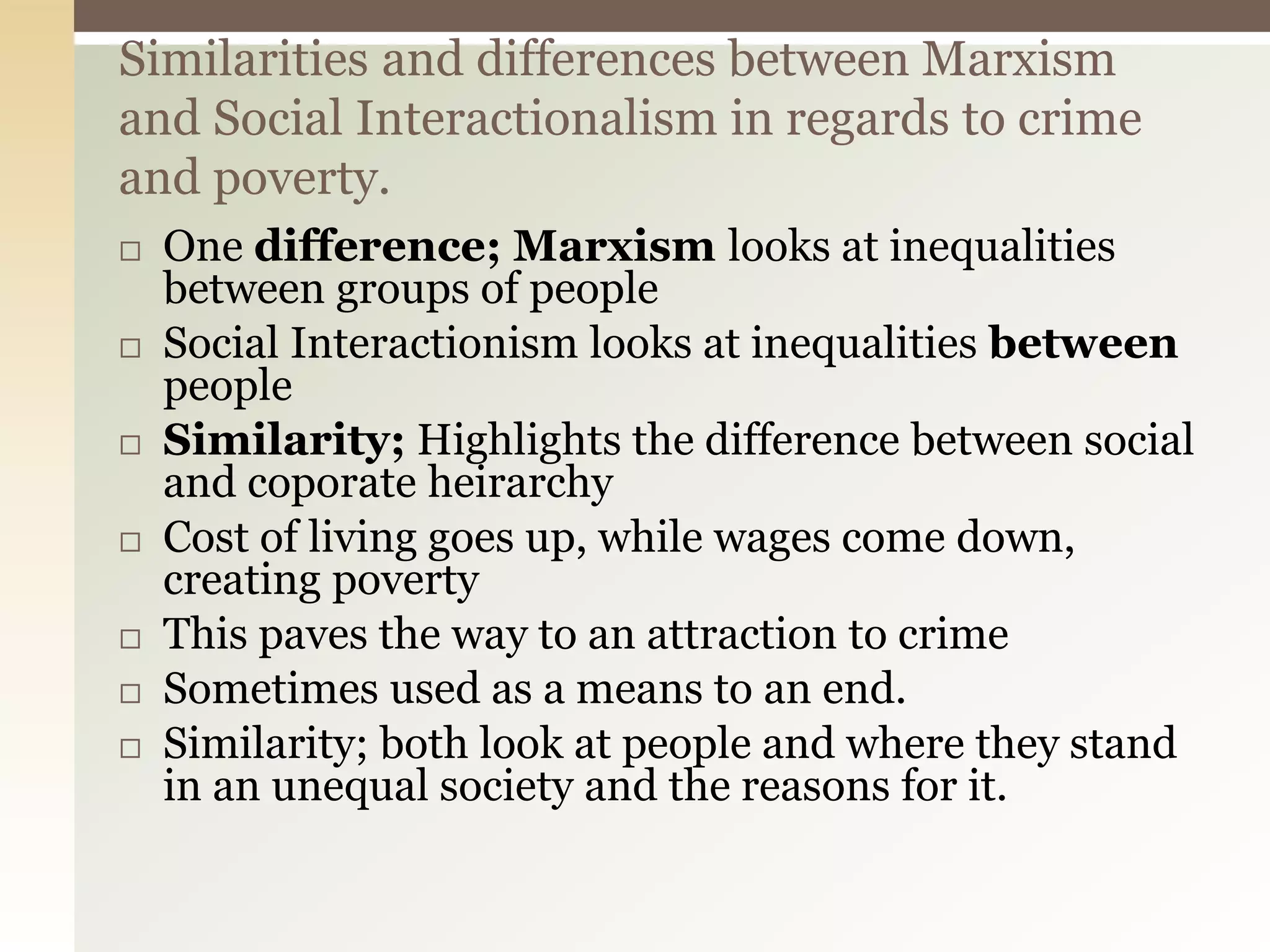 Crime and poverty presentation (exam) | PPTX