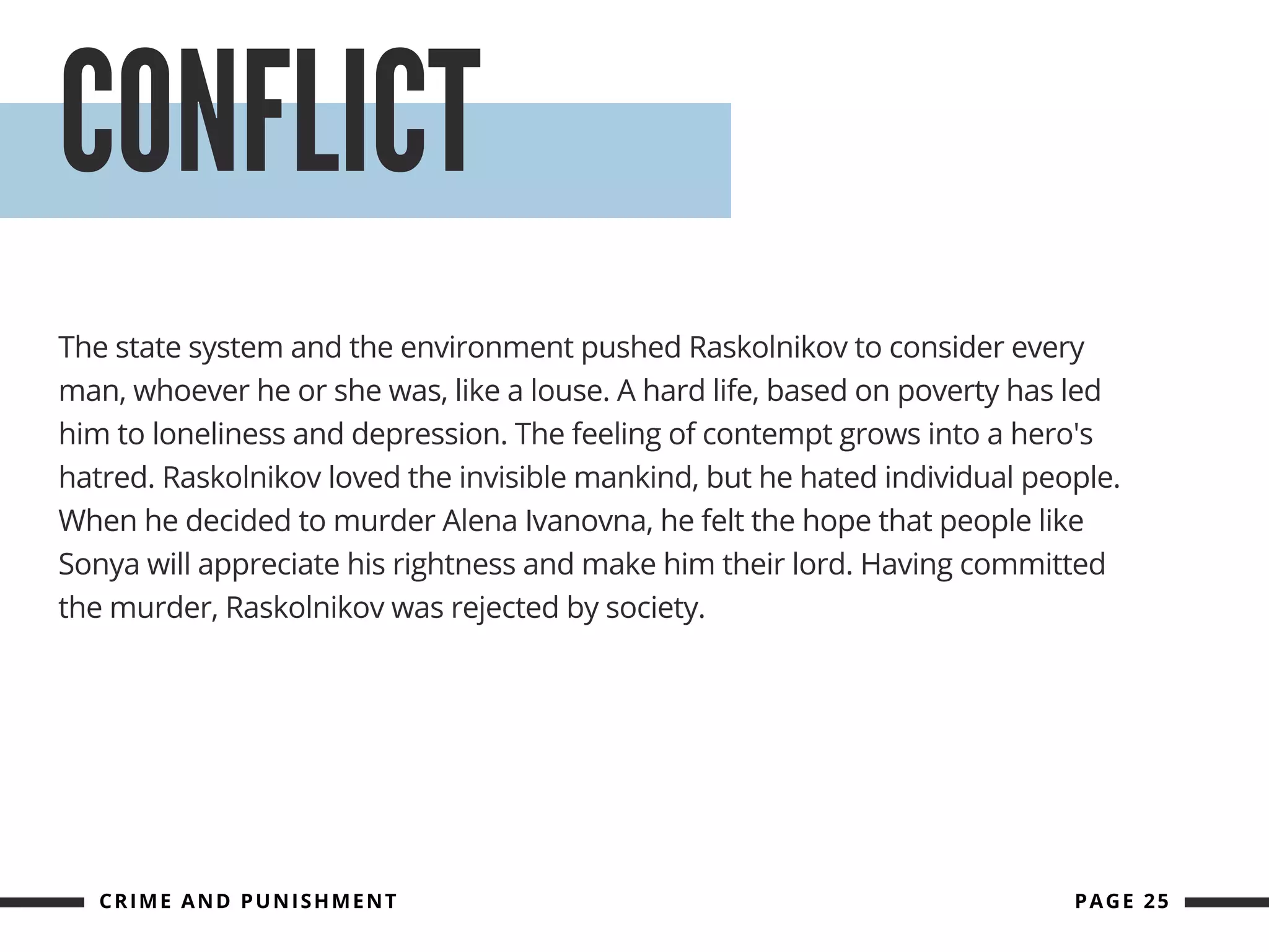 «Crime and Punishment» Book Review | PPT