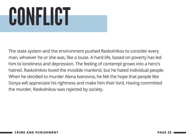 «Crime and Punishment» Book Review | PPT