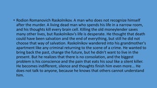 Crime and Punishment by Fyodor Dostoevsky.pptx