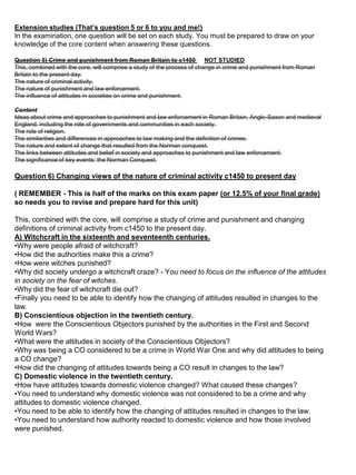 Crime and punishment course guide | PPTX