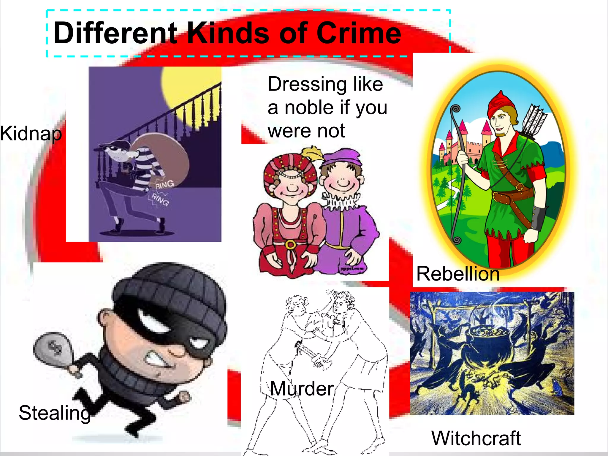 Crime and punishment in the medieval ages | PDF