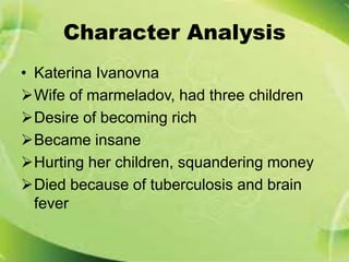 Crime and punishment presentation | PPTX