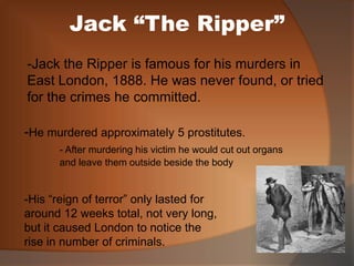 Crime and punishment victorian era | PPT