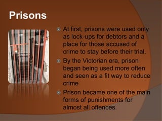 Crime and punishment victorian era | PPTX