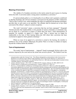 Crime and removal | PDF