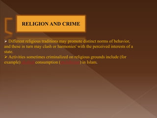 Crime and social control ppt | PPTX