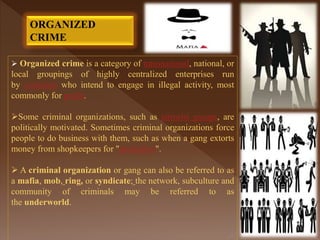 Crime and social control ppt | PPTX