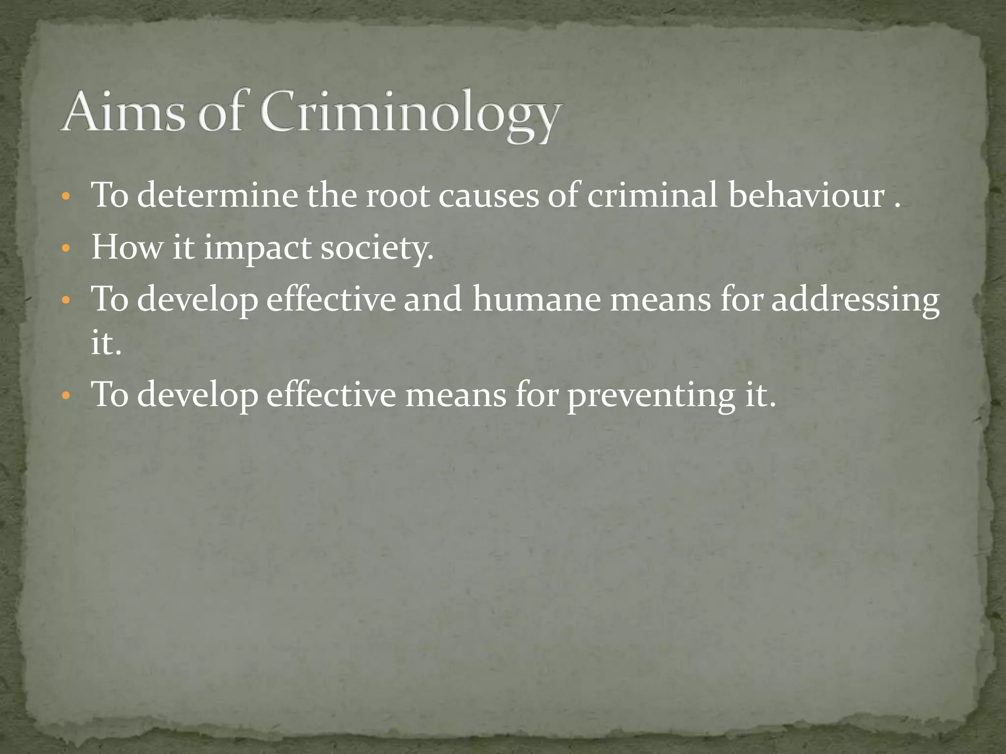 Crime and society criminal theories | PPTX