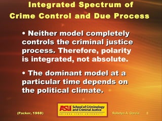 Crime Control and Due Process in the United States | PPT