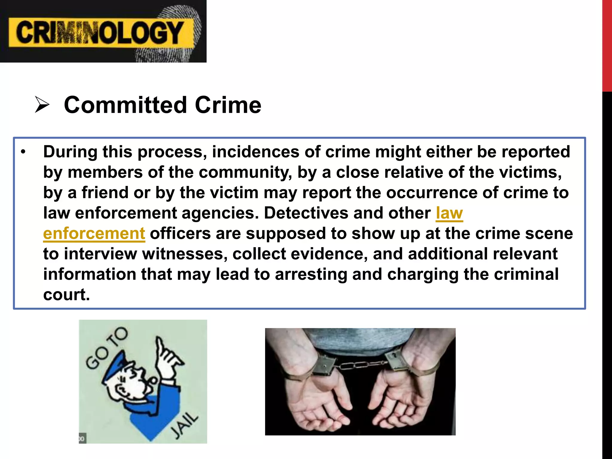 Crime detection | PPTX