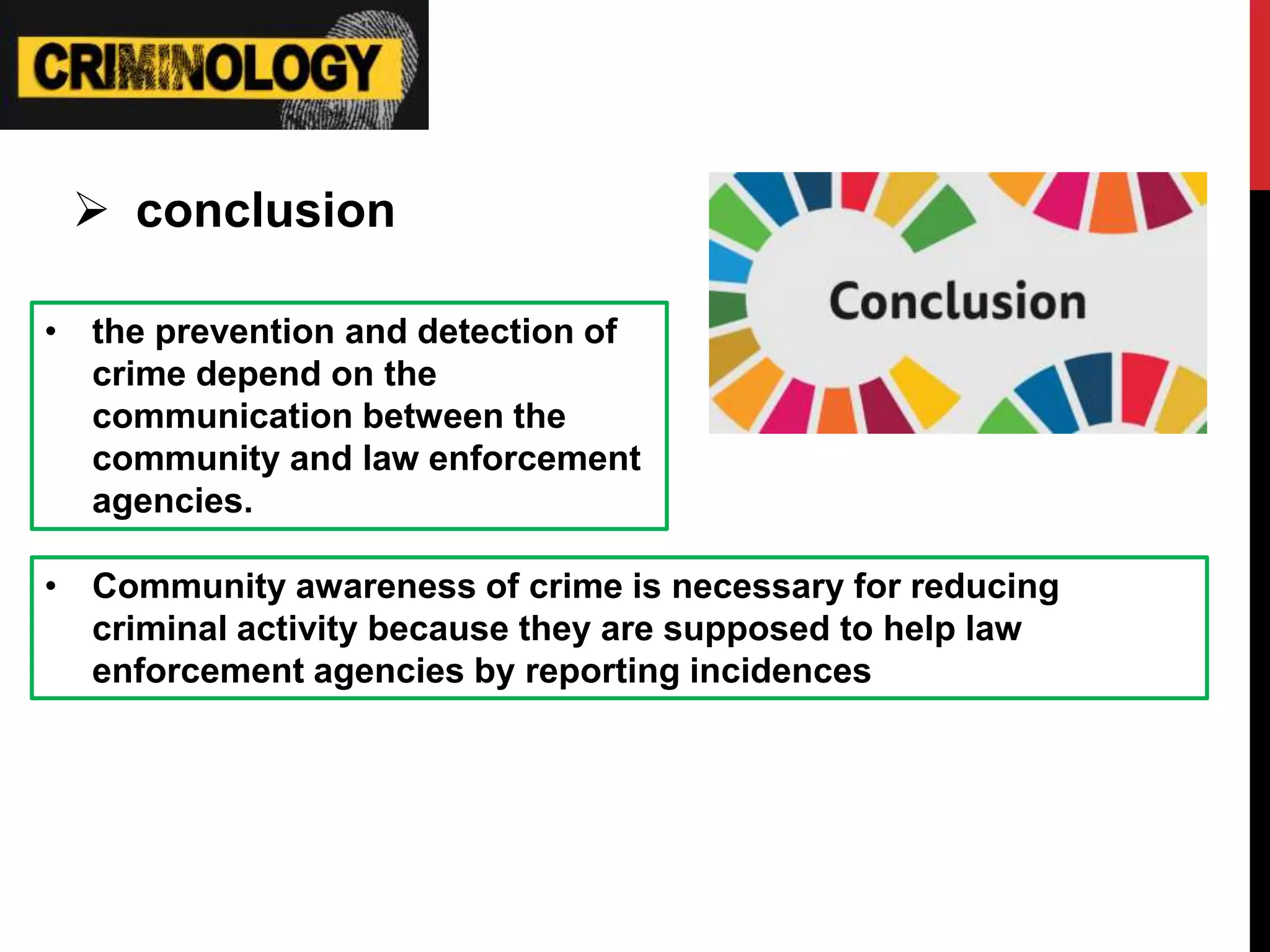 Crime detection | PPTX