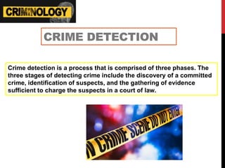 Crime detection | PPTX