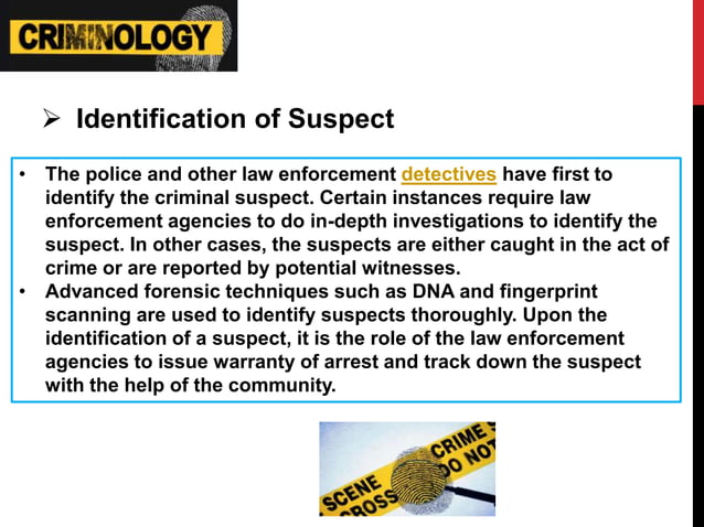 Crime detection | PPTX