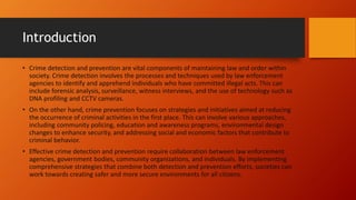 Crime Detection/Prevention and Narco-Analysis Test | PPT