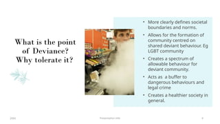 Crime and Deviance.powerpoint for school | PPTX