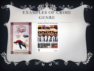 Crime genre | PPTX