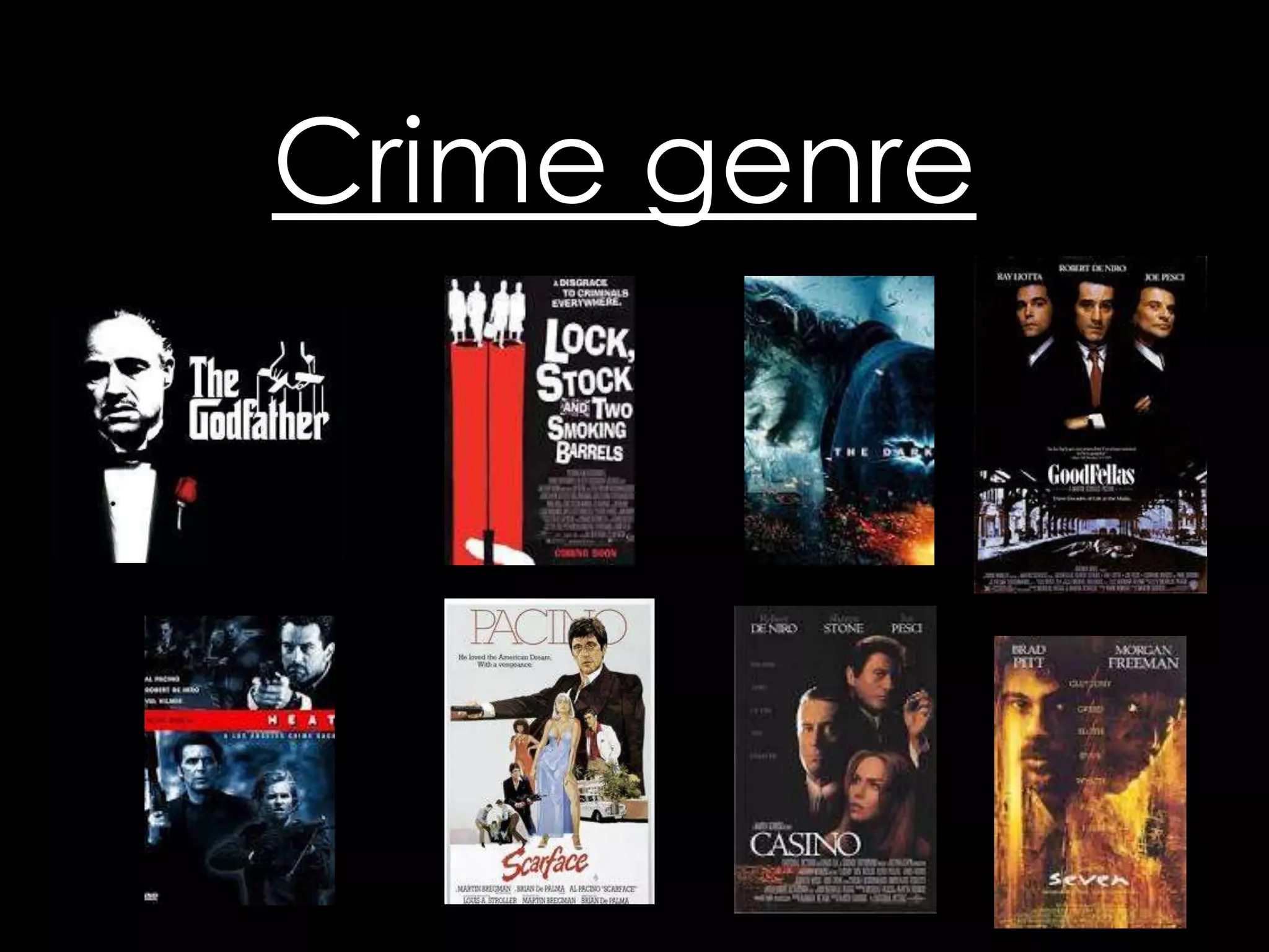 Crime Genre PPT crime-genre-ppt