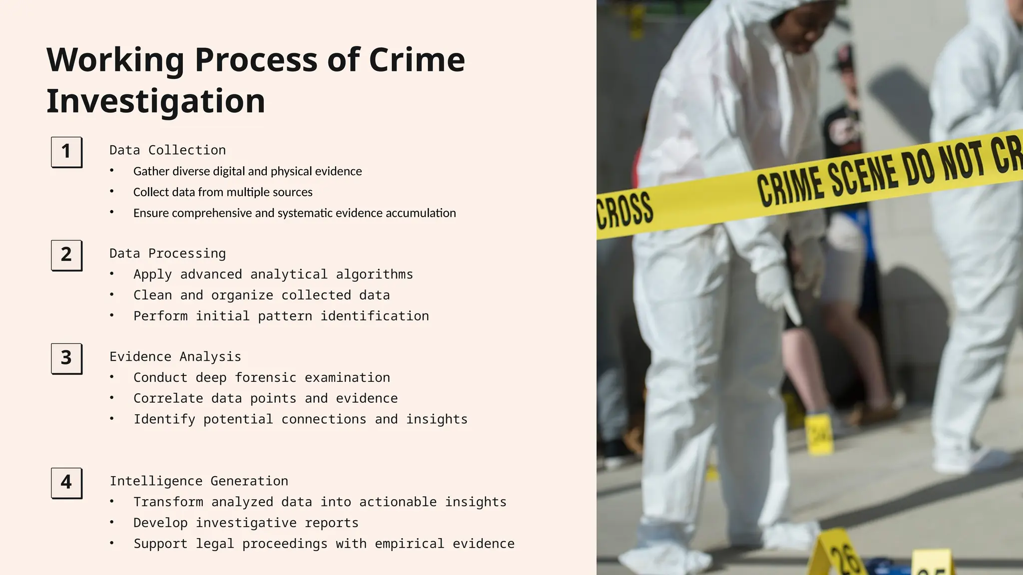 crime invetigation using big data analytic | PPTX