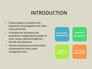 CRIME MANAGEMENT - 2.pptx | Crime & Harmful Acts to Individuals ...