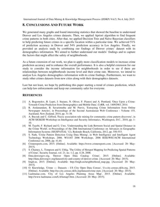 Crime prediction based on crime types | PDF