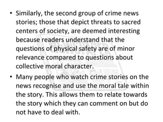 Crime news- criminology university | PPT