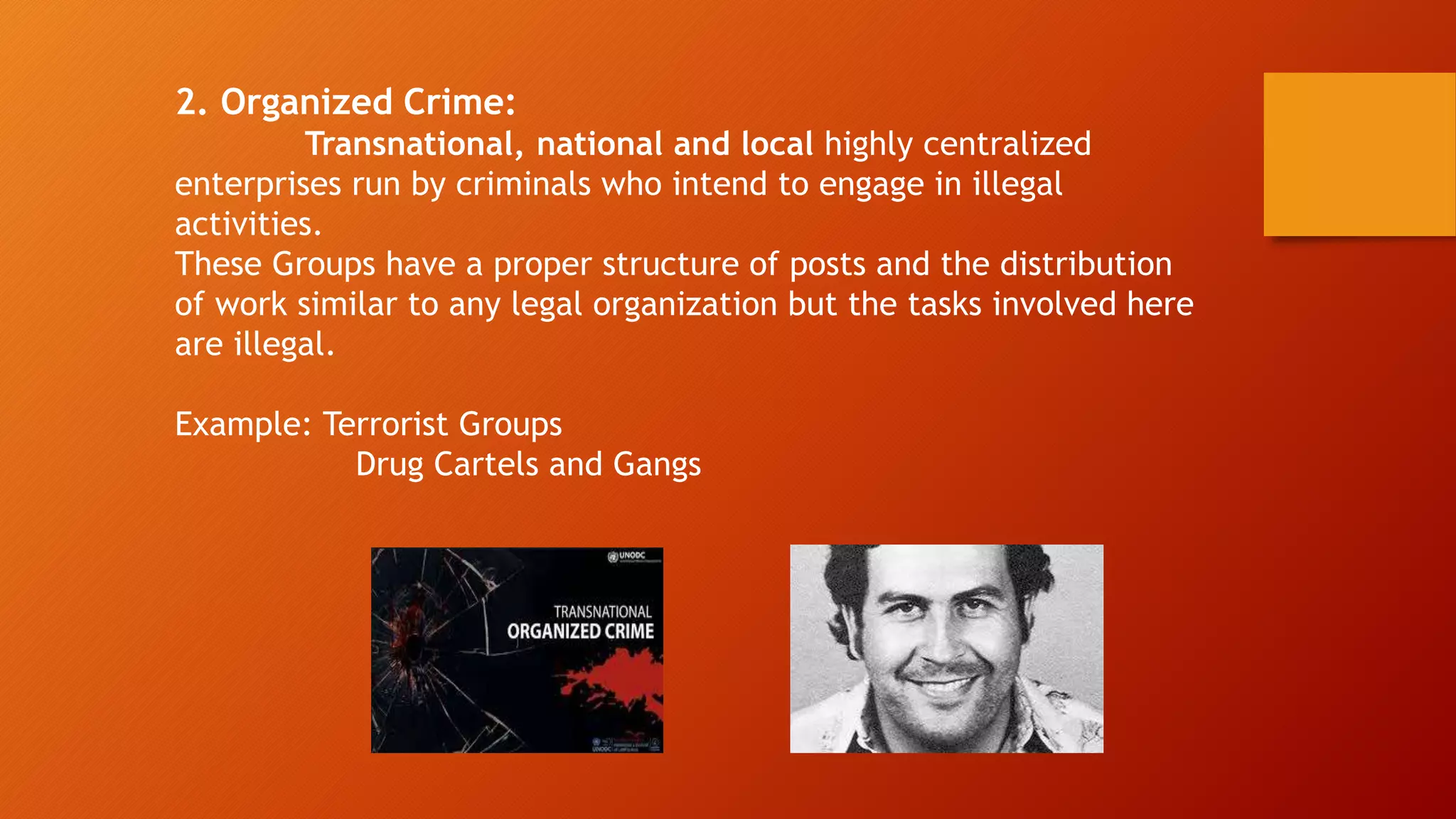 Crime presentation | PPTX