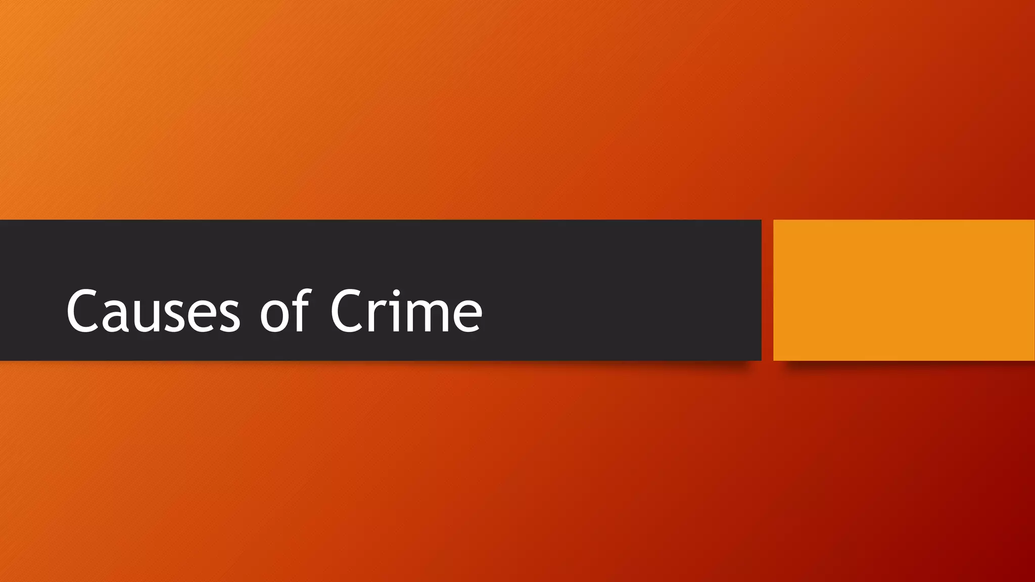 Crime presentation | PPTX