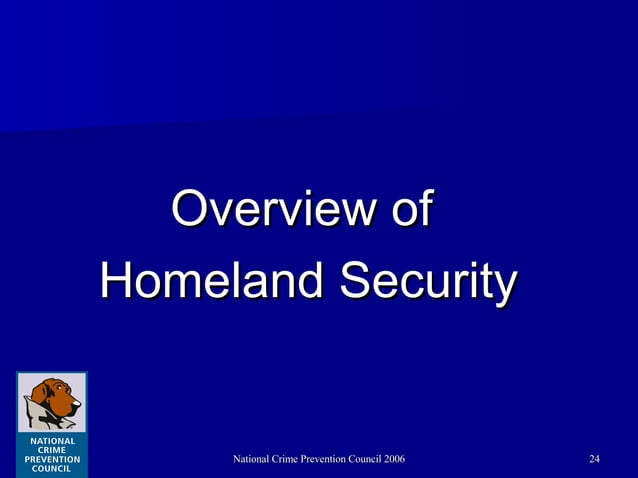 Crime Prevention and Community Preparedness | PPT