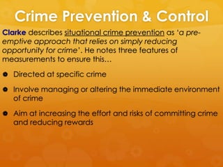 Crime, Prevention & Victims | PPTX