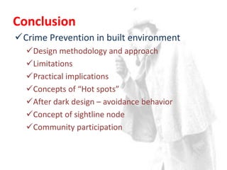 Crime prevention through environmental design | PDF