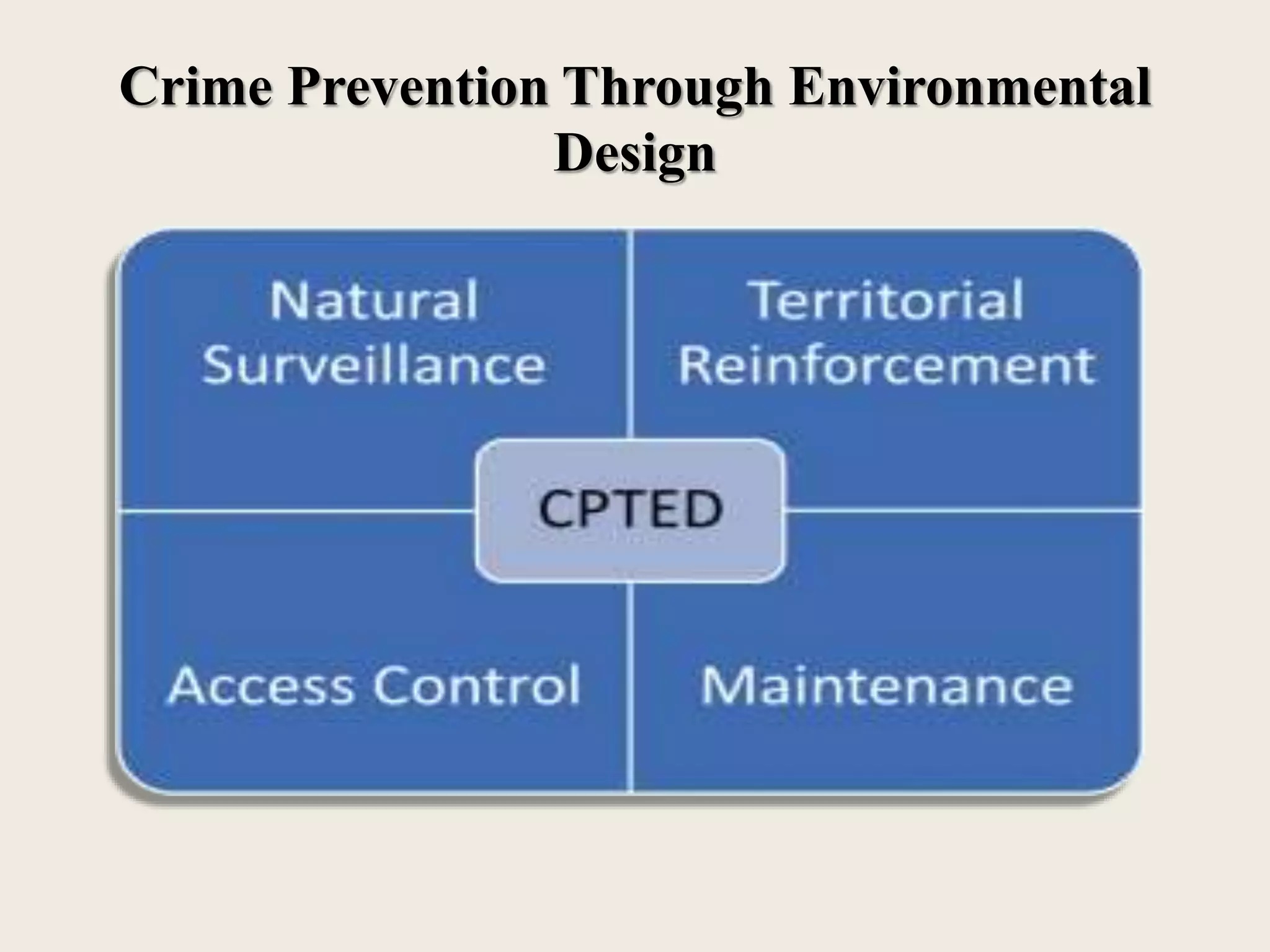 Crime Prevention Through Environmental Design 1 | PPTX | Landscaping ...