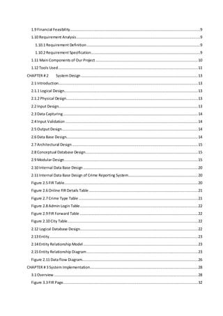 Crime Reporting System | DOCX