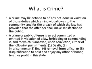 Crimes-and-liability I Law of crime Dhaka International university | PPTX
