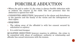 Crimes against chastity | PPTX