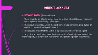 Crimes against public order | PPTX