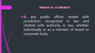 Crimes against public order | PPTX