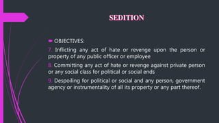 Crimes against public order | PPTX