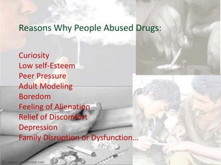 Crimes and drug abuses | PPTX