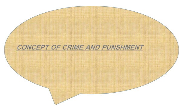 Crimes and punishment | PPTX
