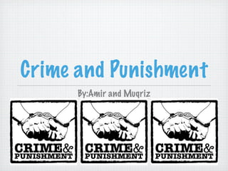 Crimes and punishments | PPT