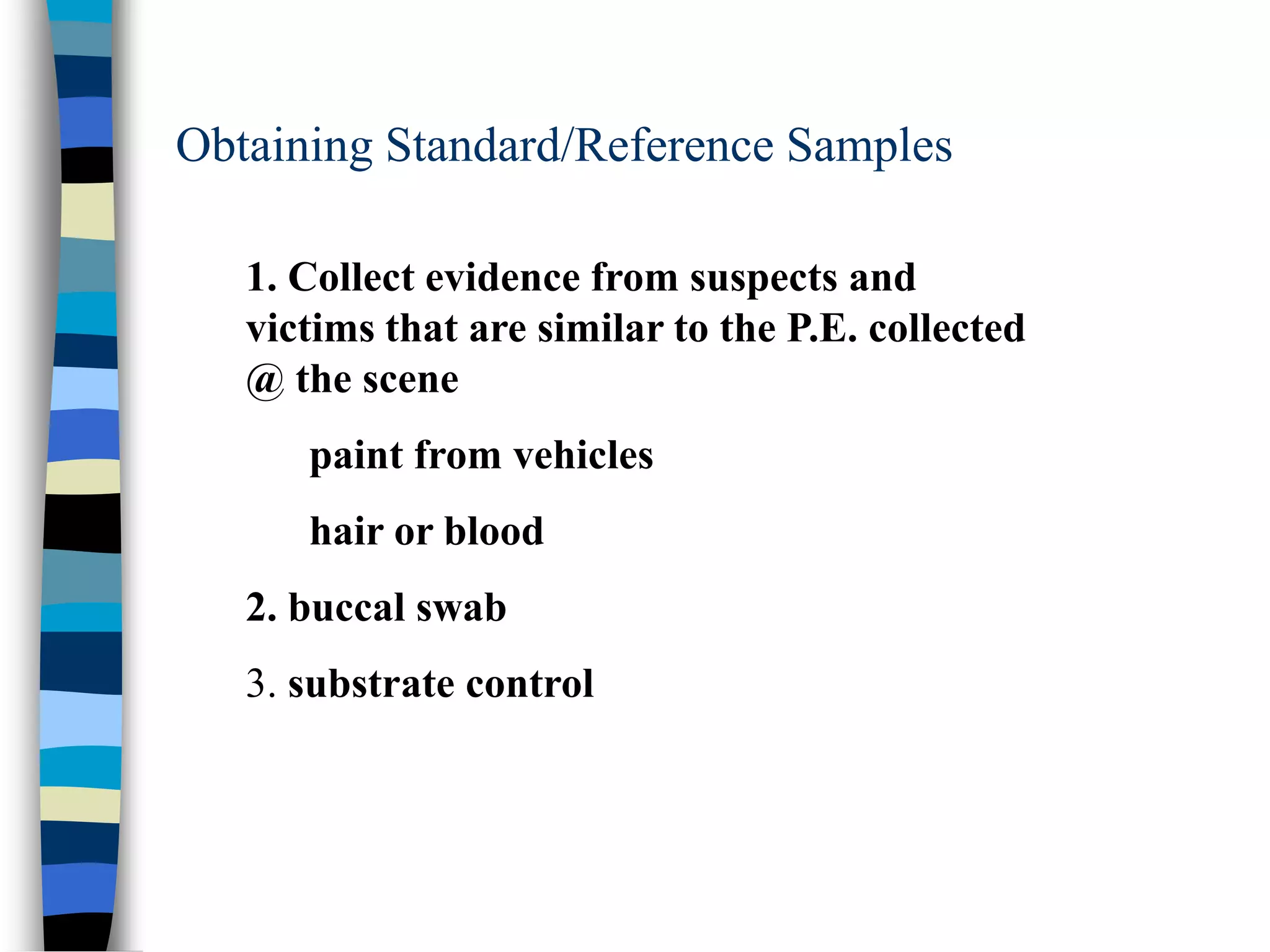 Crime Scenc Investigation Evidence Collection | PPTX