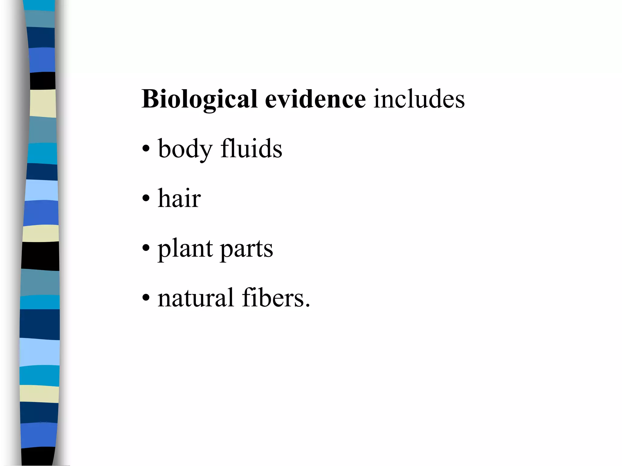 Crime Scenc Investigation Evidence Collection | PPTX