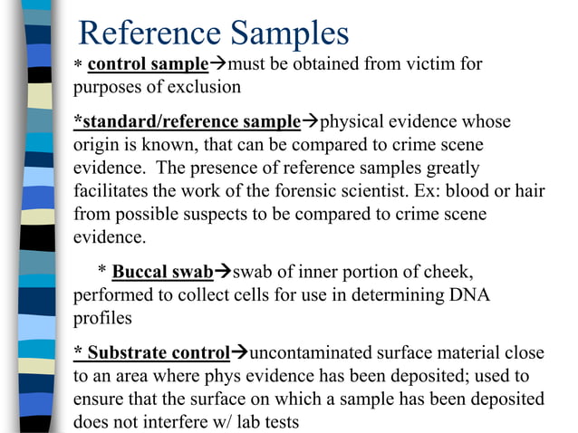 Crime Scenc Investigation Evidence Collection | PPTX